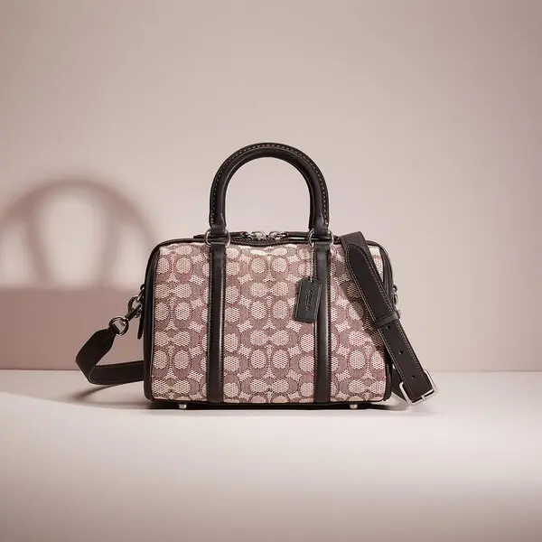 Coach Restored Ruby Satchel 25 - Silver/Cocoa Black | Editorialist